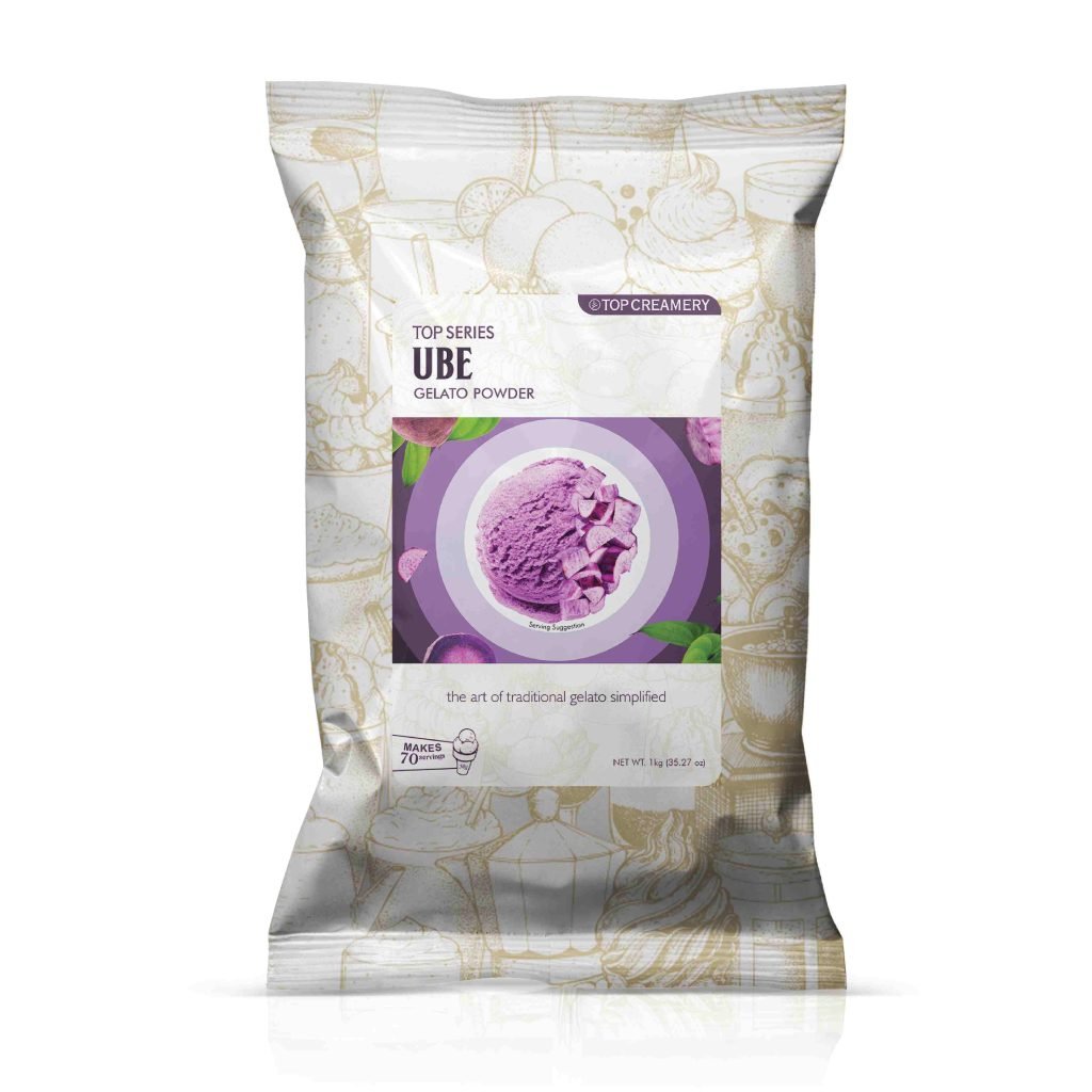 TOP Series Gelato Ube Powder 1kg - Beverage Master