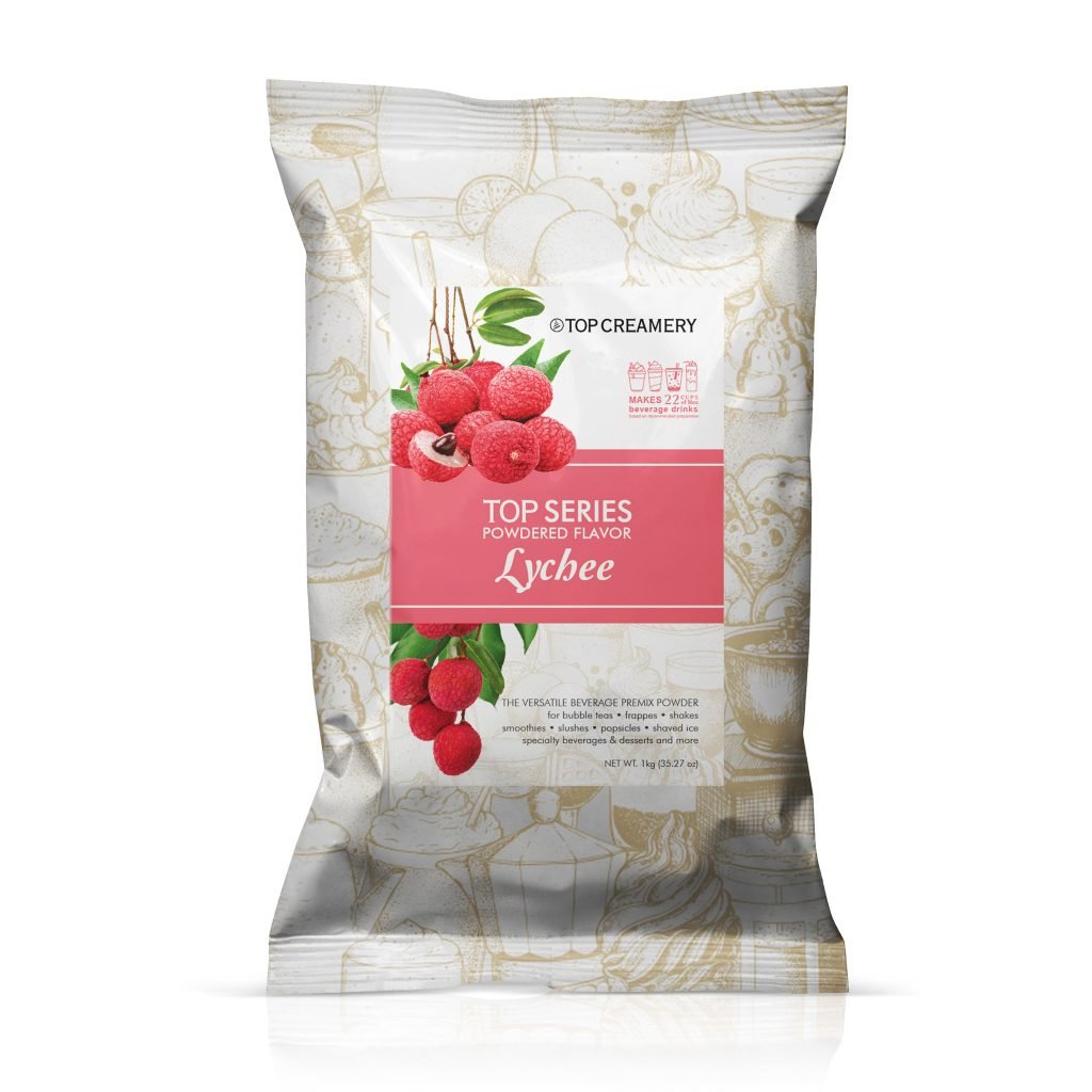 TOP Series Lychee Powder Flavor 1kg - Beverage Master