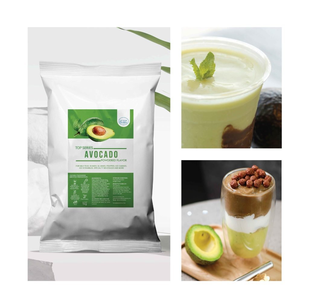 TOP Series Avocado Powder Flavor 1kg - Beverage Master