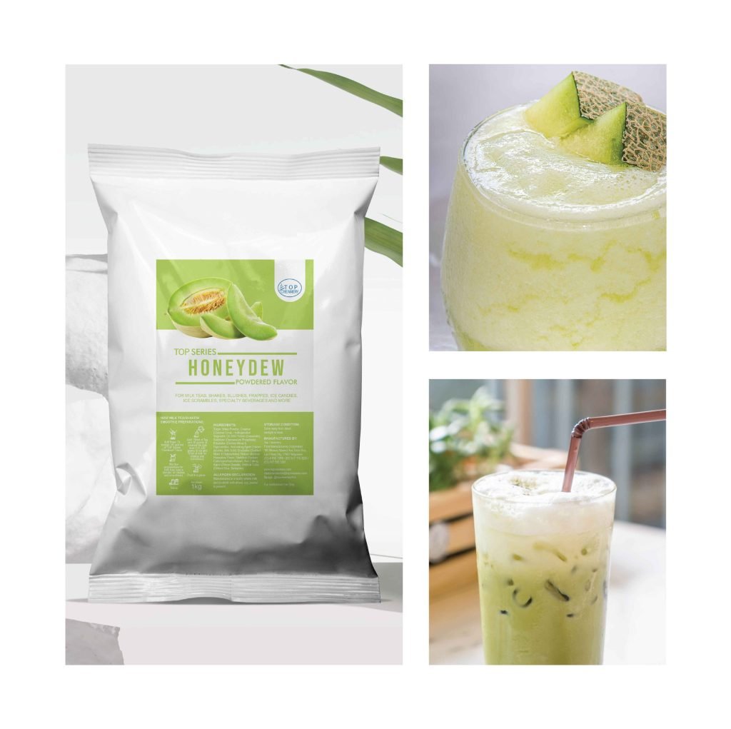 TOP Series Honeydew Powder Flavor 1kg - Beverage Master