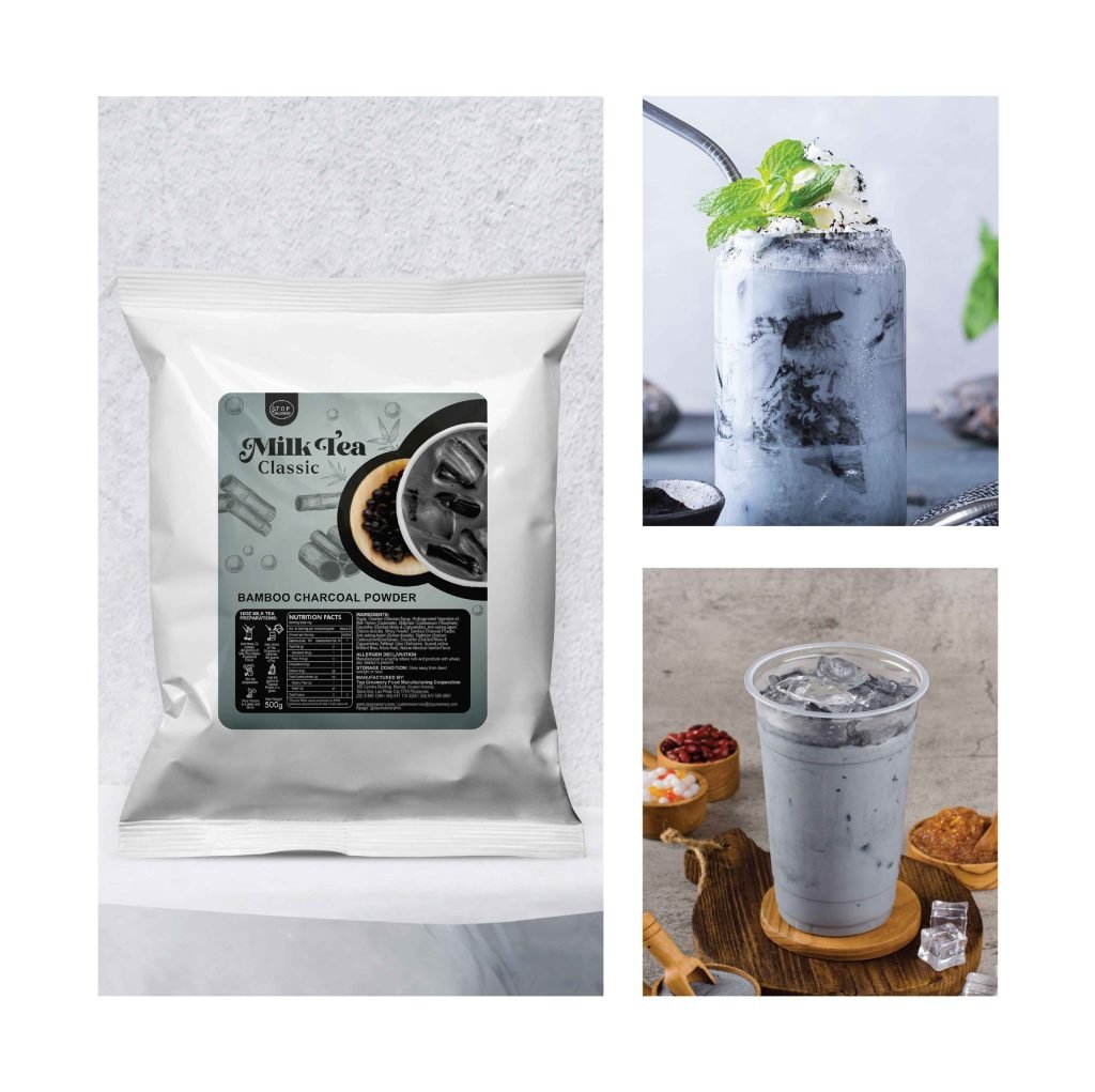 Milk Tea Series Bamboo Charcoal Powder 500g - Beverage Master