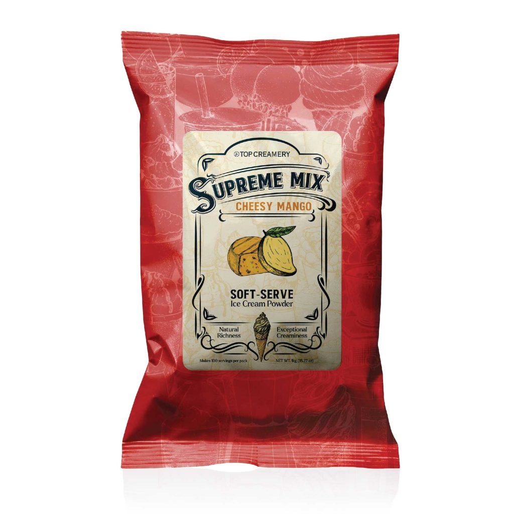 Supreme Mix Soft-Serve Ice Cream Cheesy Mango Powder 1kg - Beverage Master