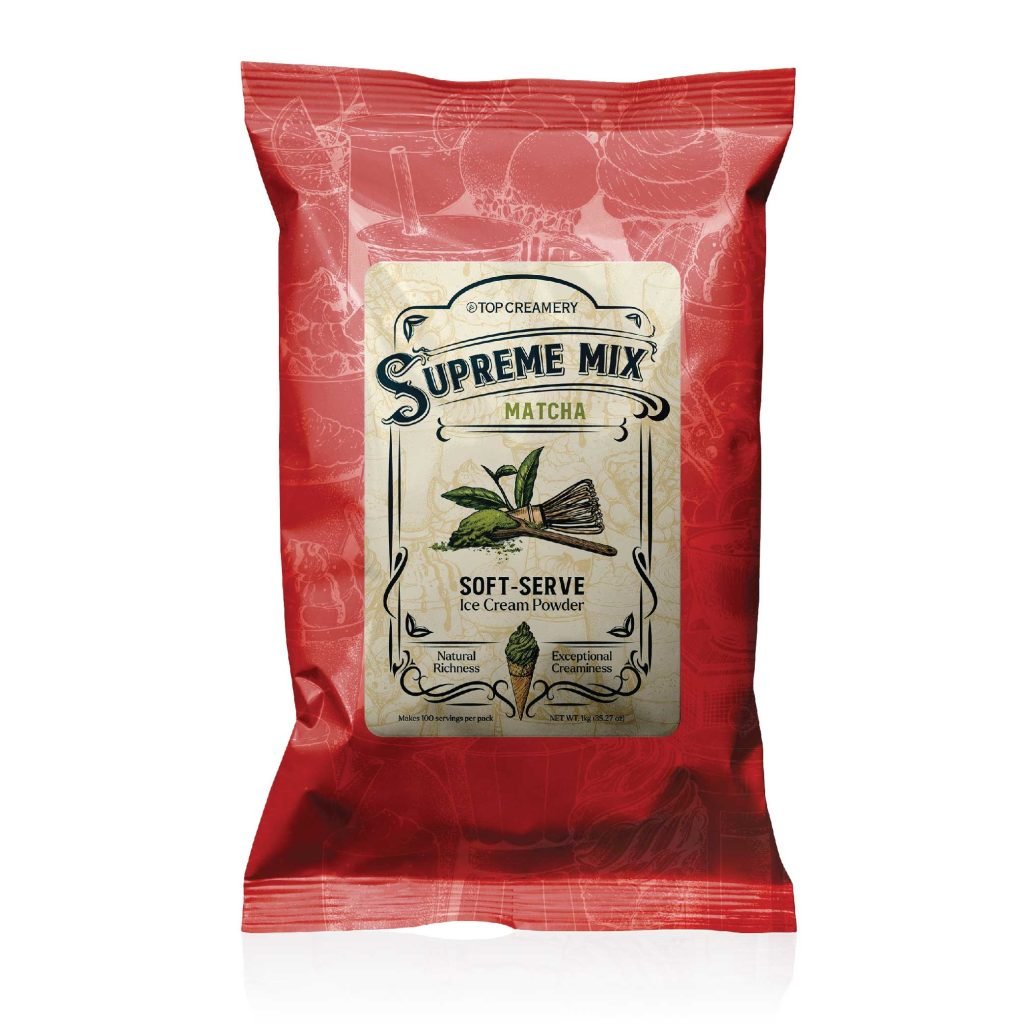 Supreme Mix Soft-Serve Ice Cream Matcha Powder 1kg - Beverage Master
