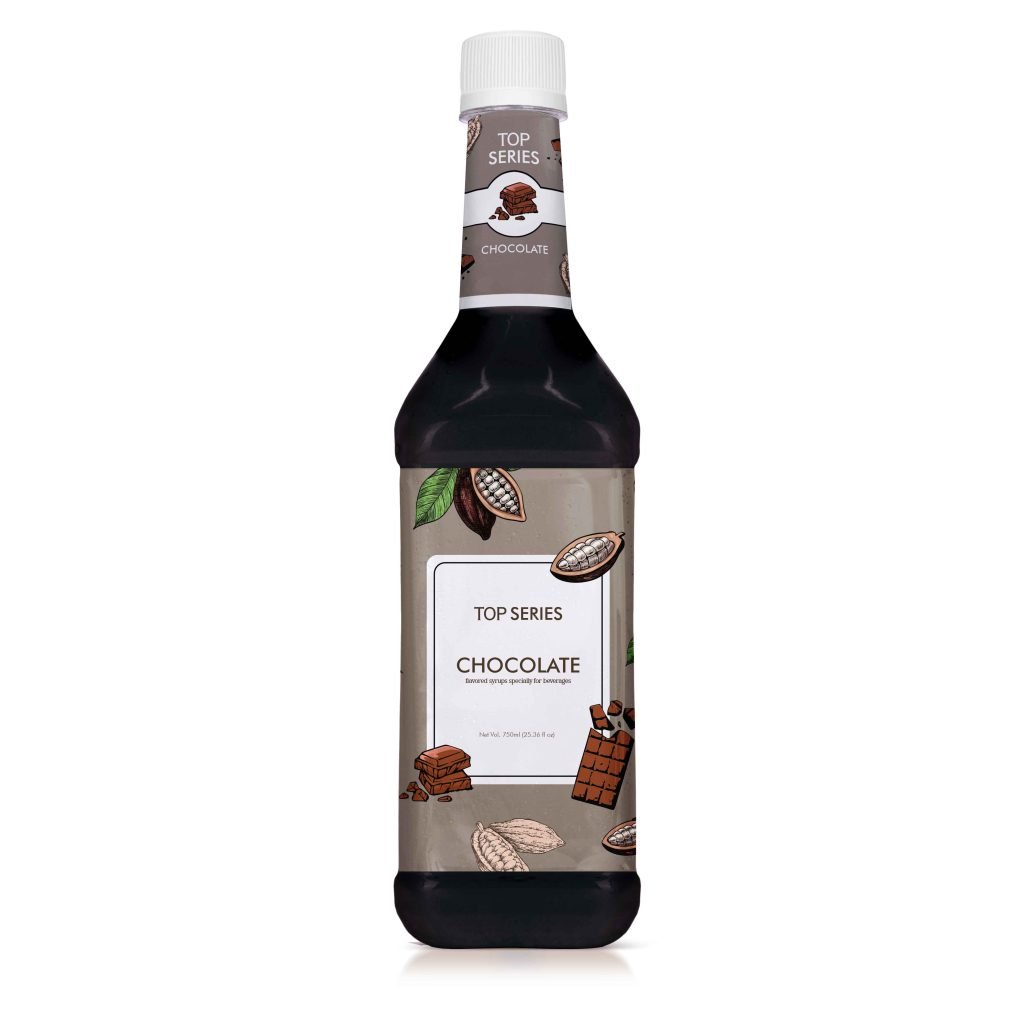 TOP Series Chocolate Syrup 750ml - Beverage Master