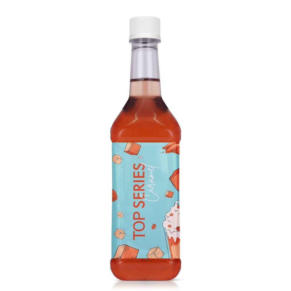 TOP Series Caramel Syrup 750ml - Beverage Master