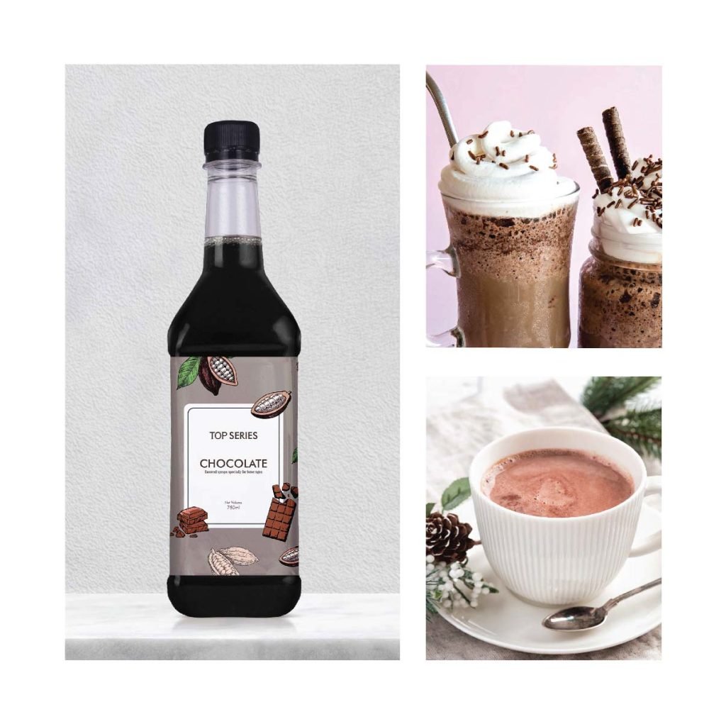 TOP Series Chocolate Syrup 750ml - Beverage Master